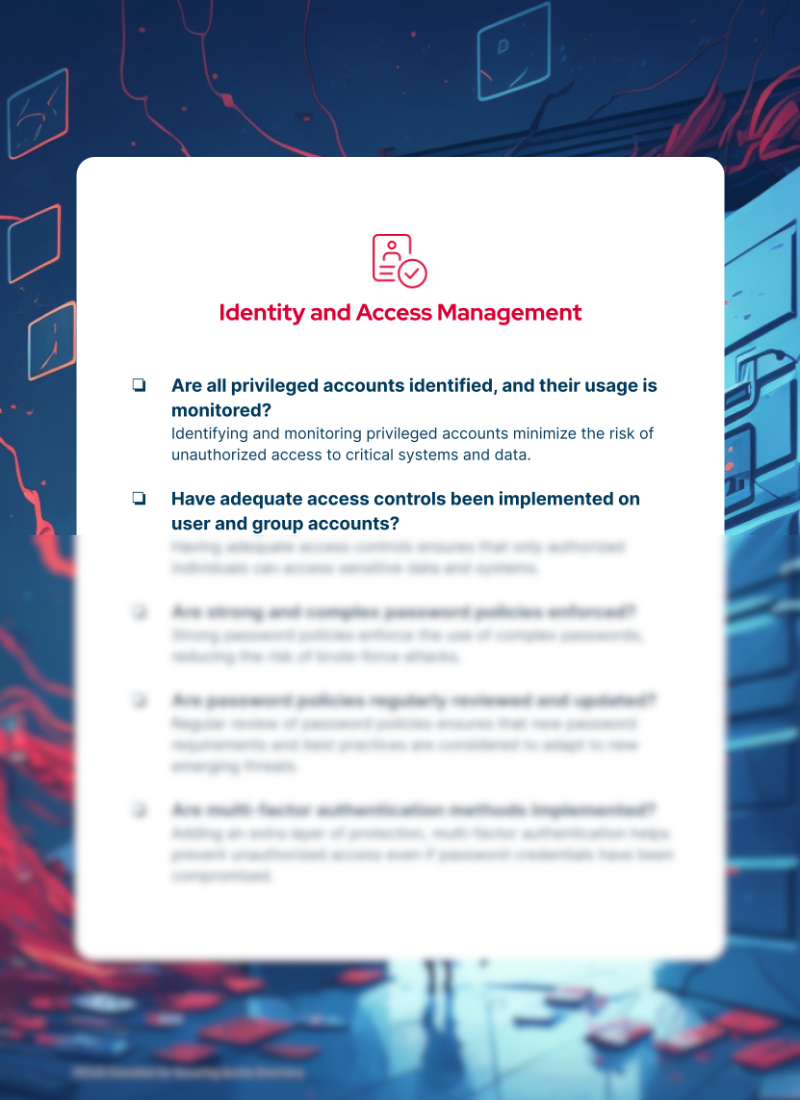 Checklist for Securing Active Directory
